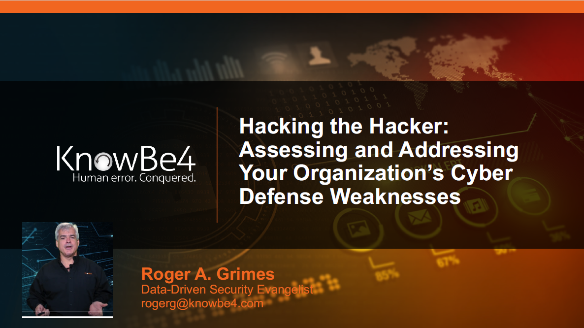 Hacking the Hacker: Assessing and Addressing Your Organiz...